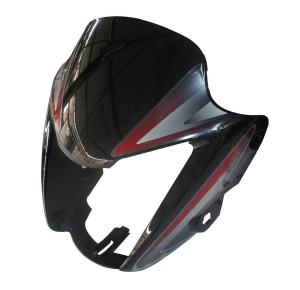 Headlight Visor Fit For Hero Splendor NXG Latest Black (Red Sticker ...